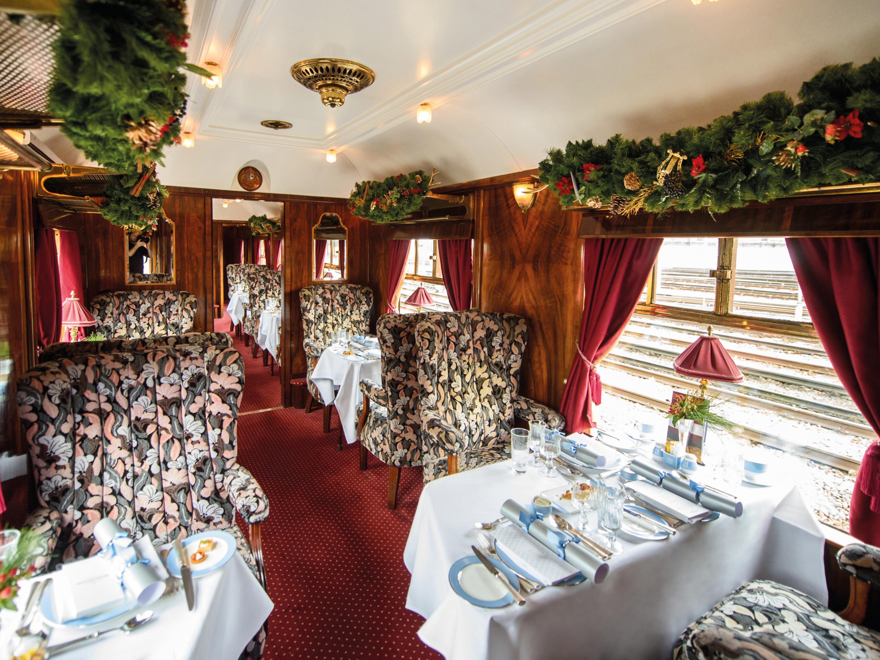 Day trip | Belmond British Pullman Christmas lunch