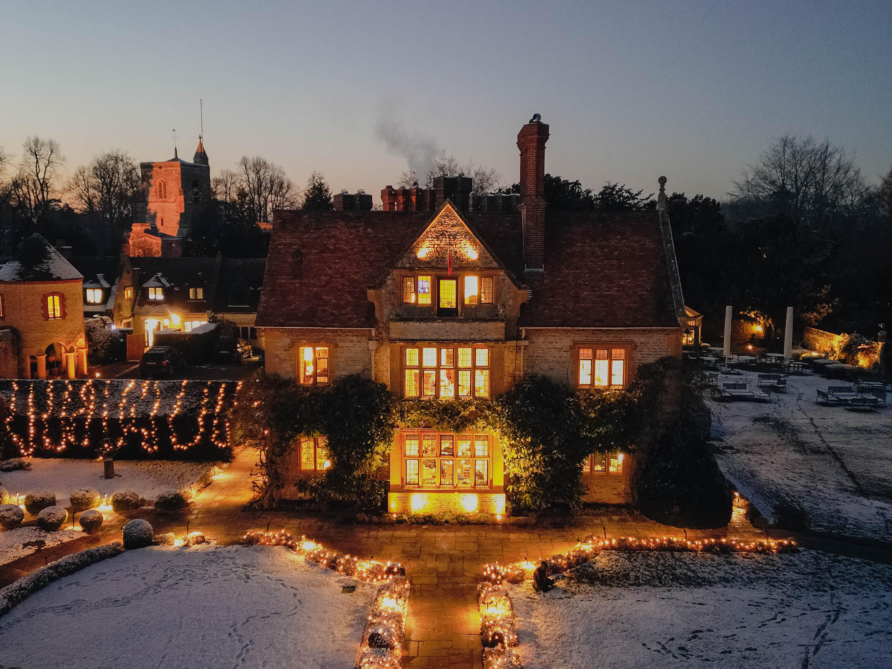 One-night stay with a seven-course tasting menu at Le Manoir